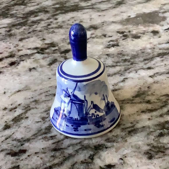 Delft | Accents | Vintage Delft Small Bell 3 Tall Made In Holland Good ...